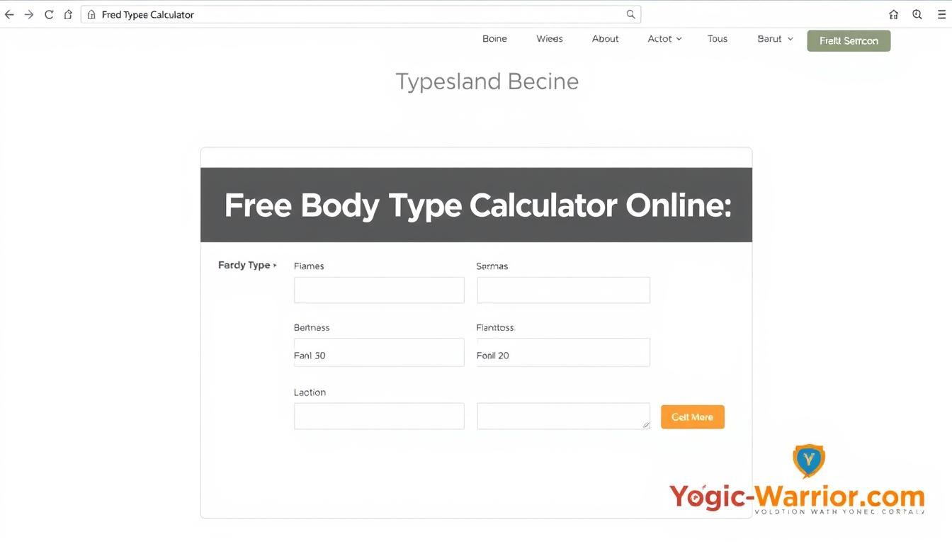 Free Body Type Calculator Online - Male & Female Body Type