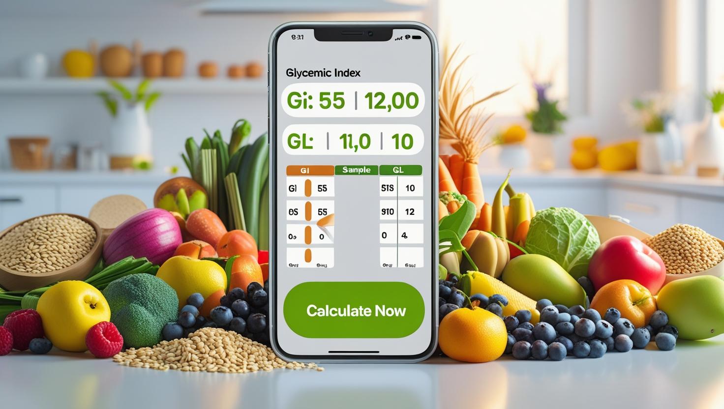 Glycemic Index Calculator & Glycemic Load Calculator Online